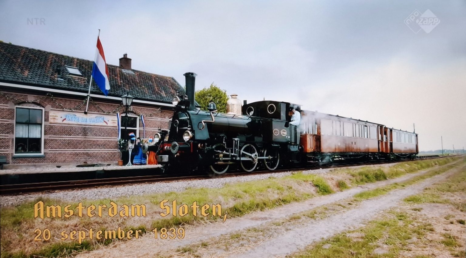 NTR-serie: “Eerste trein reed tussen Sloten en Haarlem” – Sloten-Oud Osdorp
